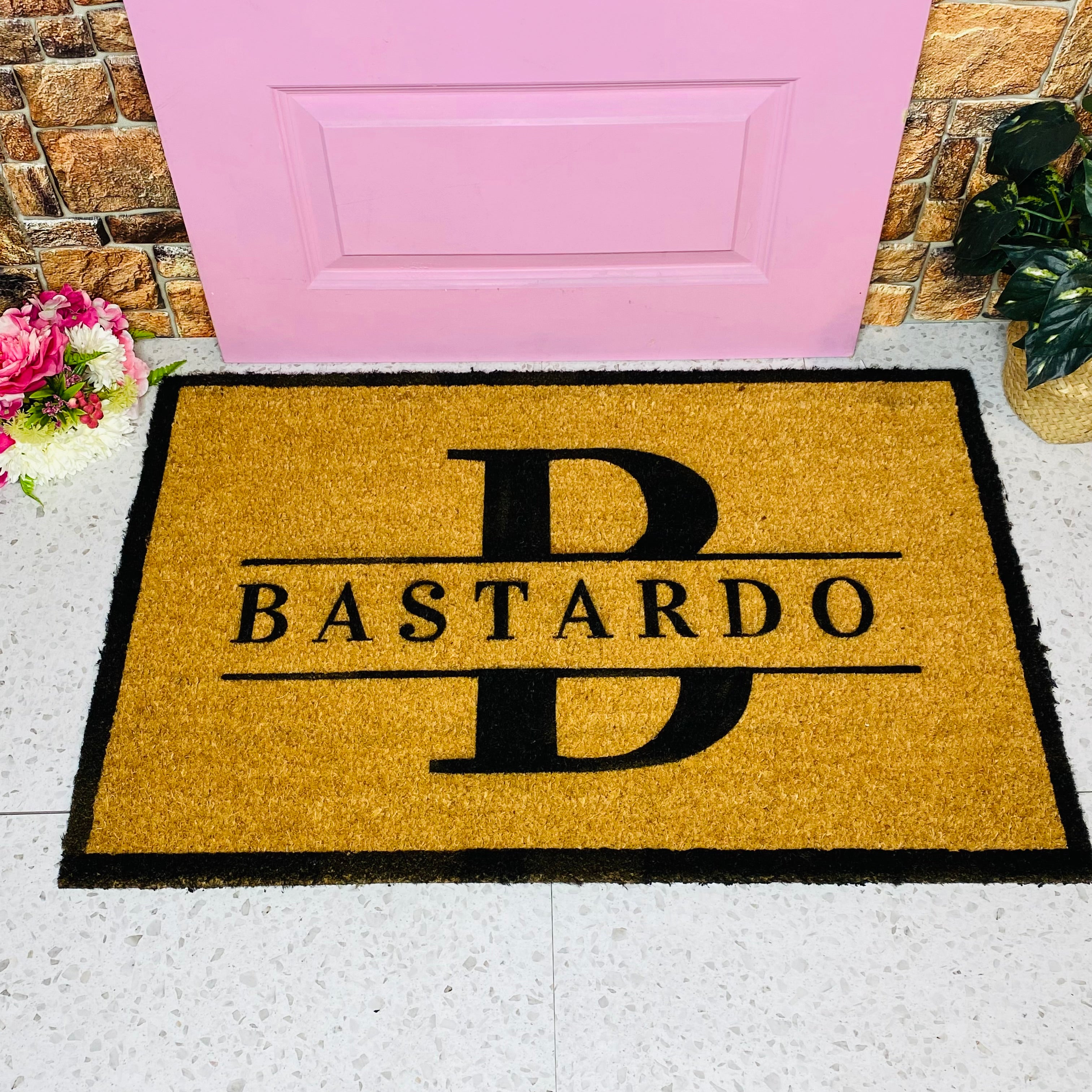 Custom Stylish Doormat, Premium Quality Coir, Free Shipping & 100% ...
