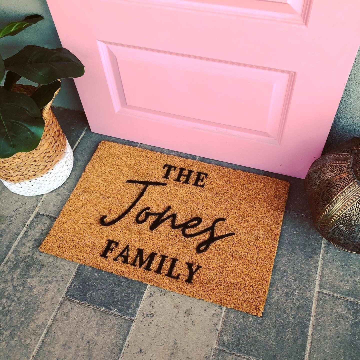 Custom Stylish Doormat, Premium Quality Coir, Free Shipping & 100% ...