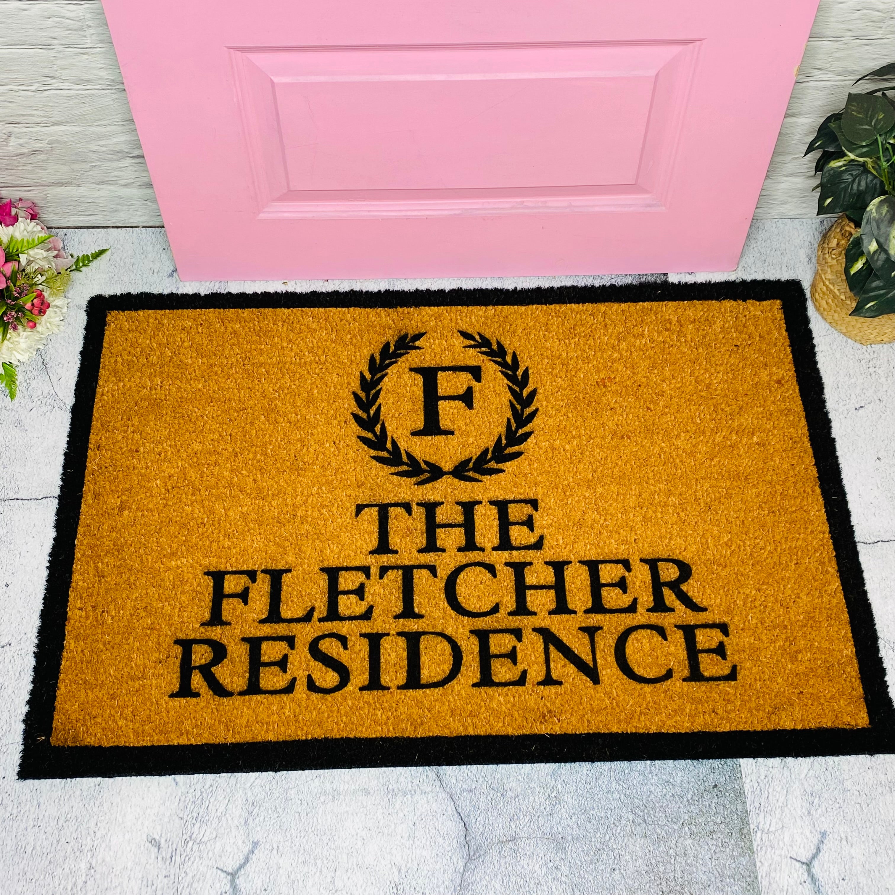 Custom Stylish Doormat, Premium Quality Coir, Free Shipping & 100% ...