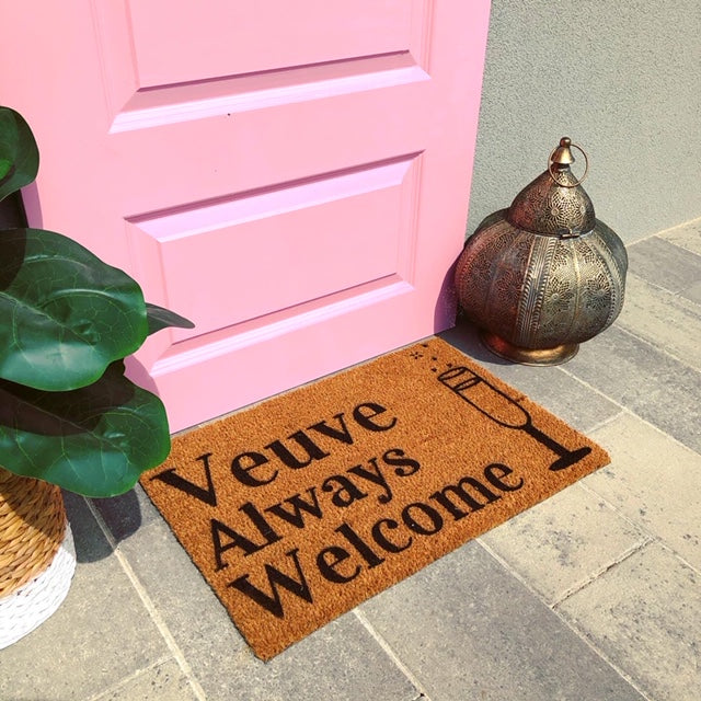 Champagne Doormat, Custom Doormat, Funny Doormat, Wine Doormat - Walk ...