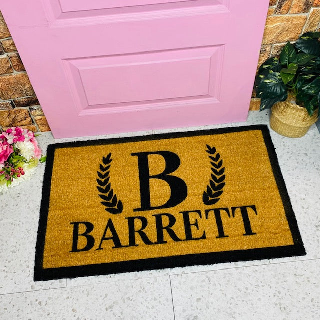Custom Doormat, Housewarming Gift, Personalised Doormat,Family Doormat ...